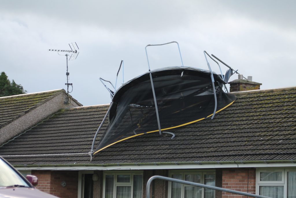 Milford Haven: High flying trampoline lands on roof – The Pembrokeshire ...