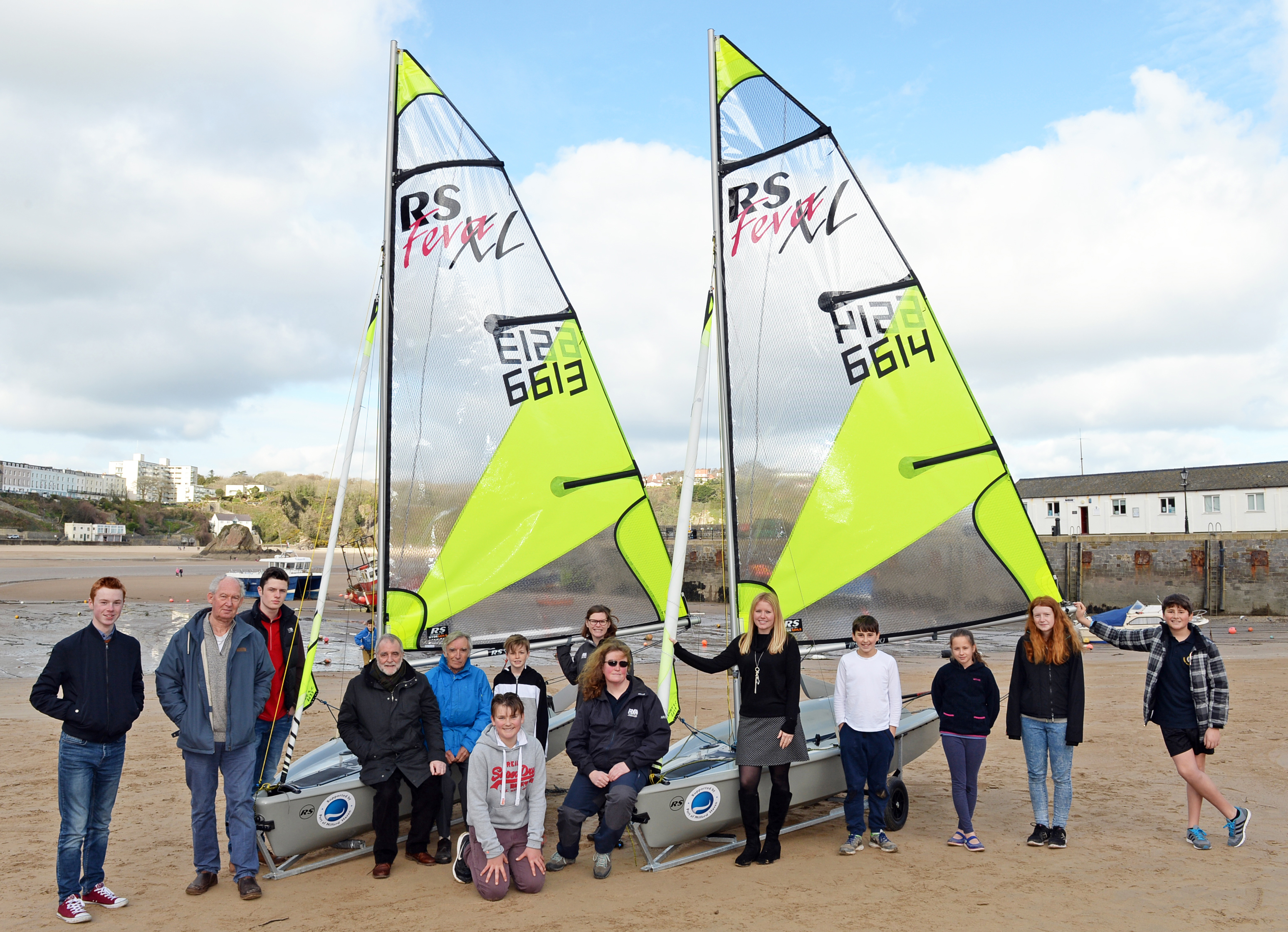 Port sponsors Tenby Sailing Club’s new racing dinghies – The ...