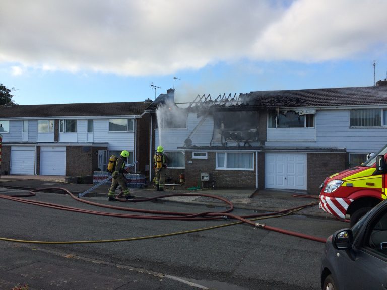 Pembroke: Fire spreads across three properties – The Pembrokeshire Herald