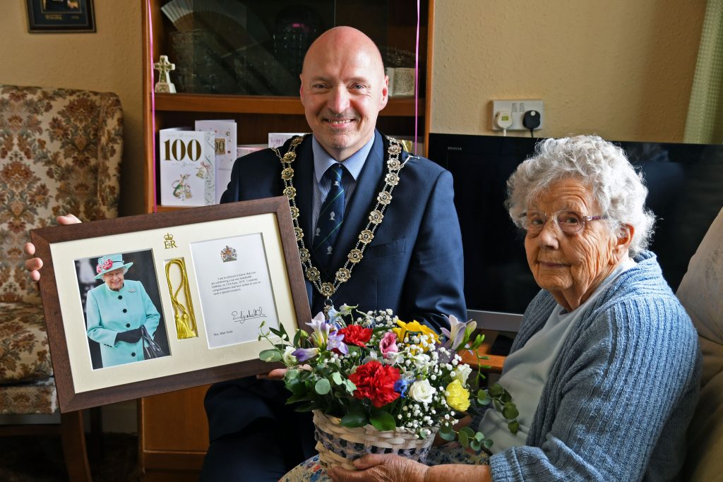 Hayscastle Cross: Congratulations from chairman as Mrs Mair Scale ...