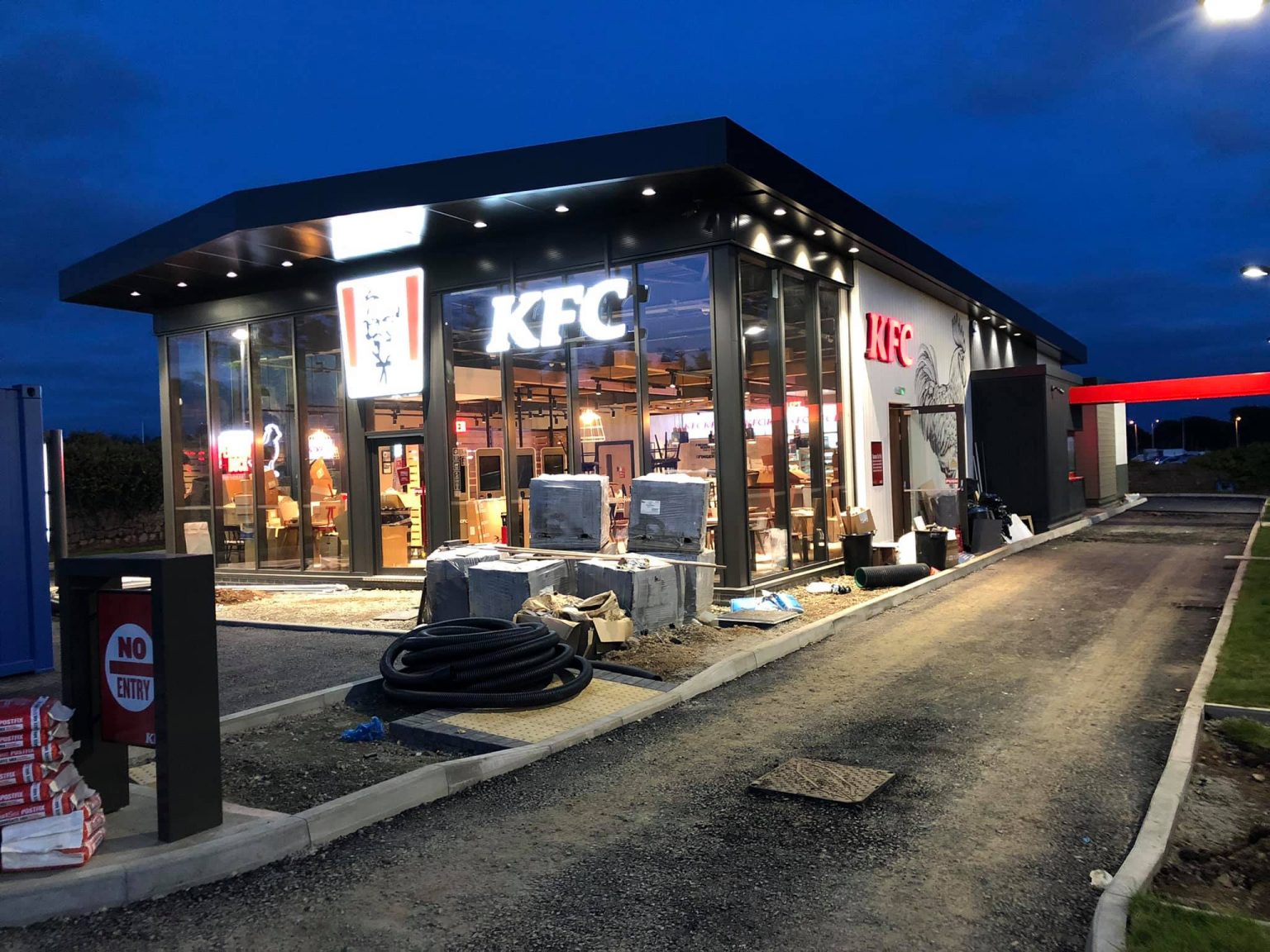 KFC Pembroke Dock will open doors officially next month following trial ...