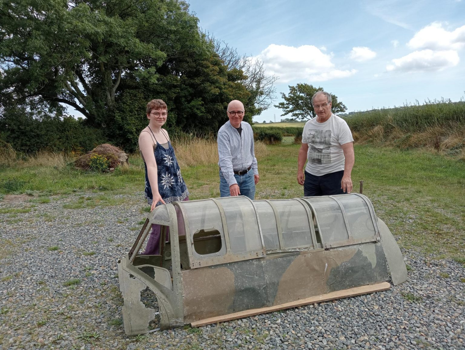 Wartime aircraft’s cockpit has new home – The Pembrokeshire Herald