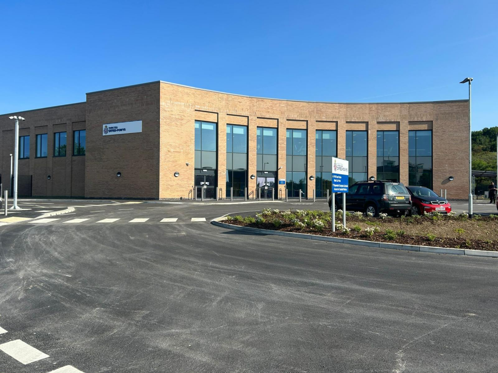 New Carmarthenshire custody suite and policing base opens its door for ...
