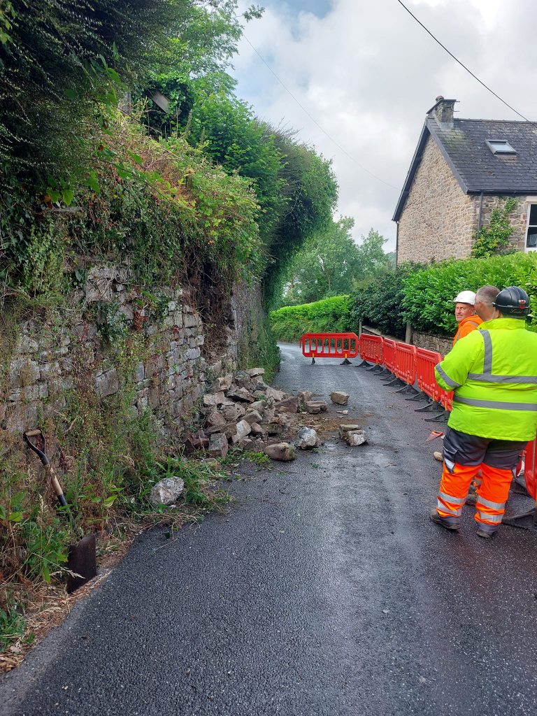 Emergency road closure at Wiseman’s Bridge follow wall collapse – The ...