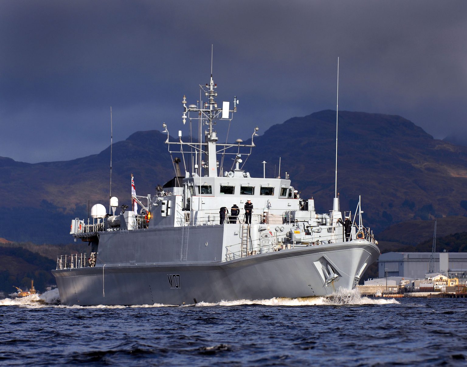 Farewell to HMS Pembroke: An iconic Royal Navy vessel concludes its ...