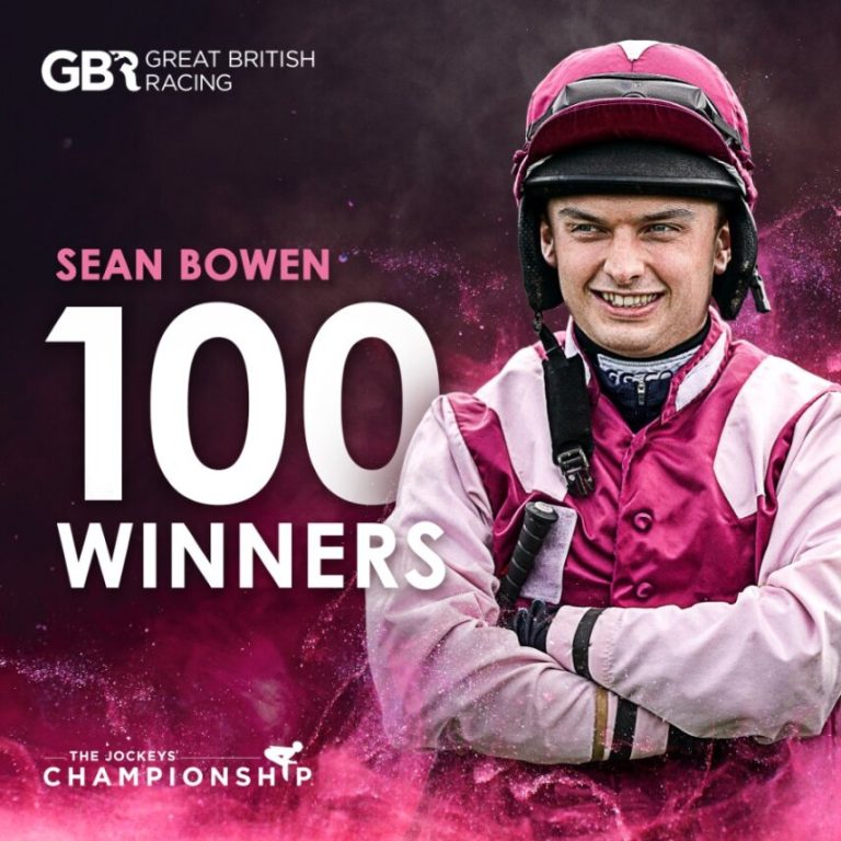 Pembrokeshire jockey Sean Bowen secures an impressive 100th win – The ...
