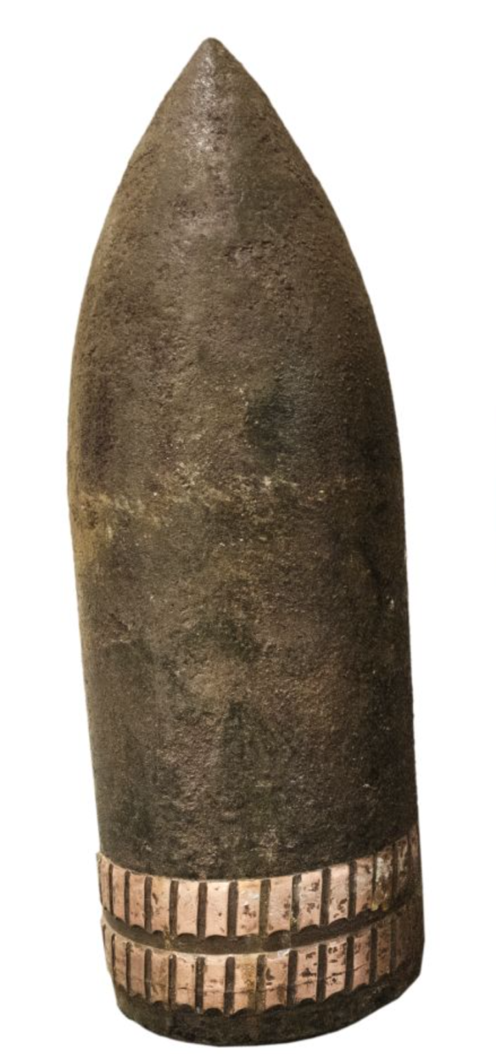 Decades-old naval shell in front garden prompts bomb squad alert – The ...