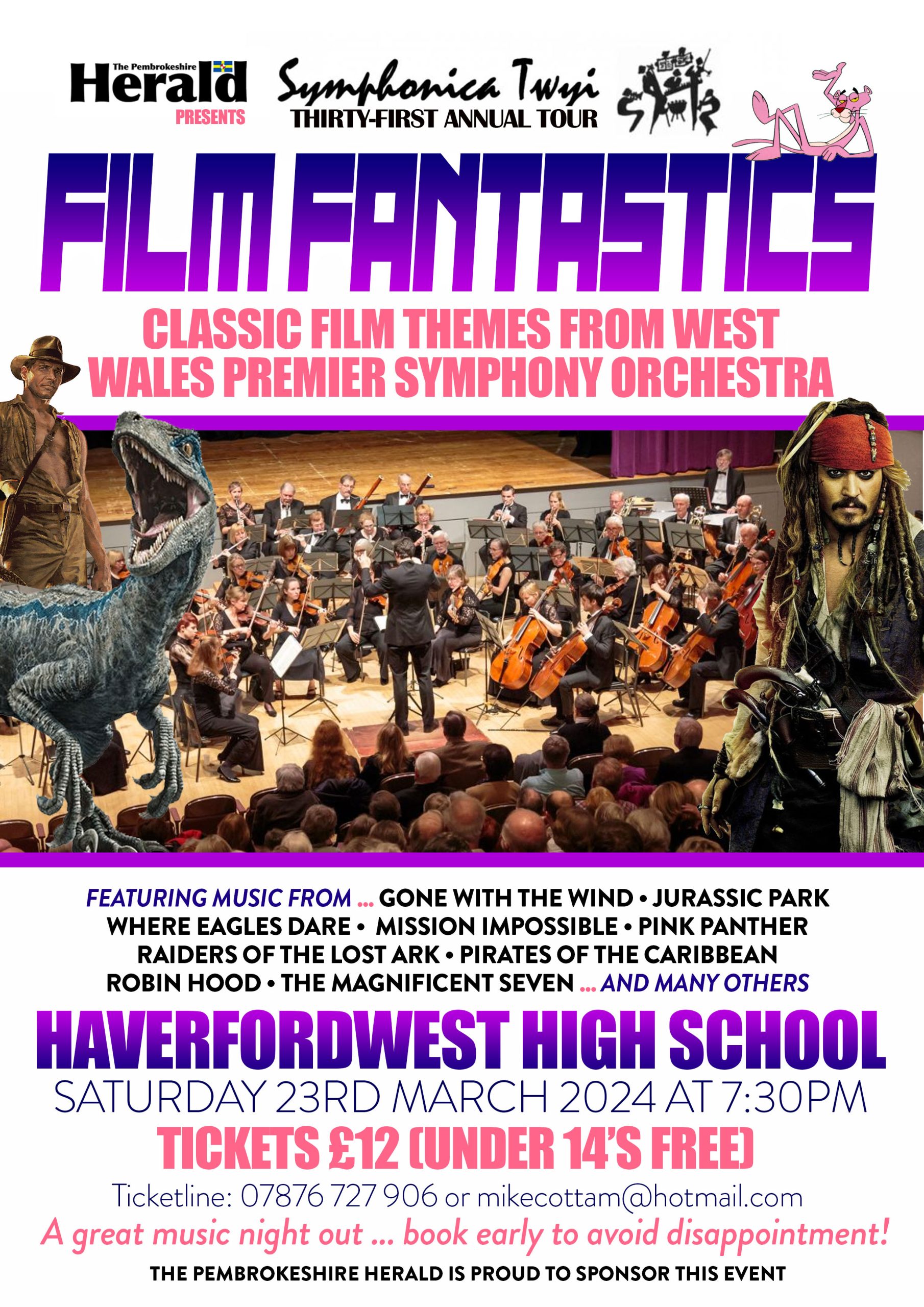 Symphonica Tywi presents ‘Film Fantastics’ – A cinematic musical ...