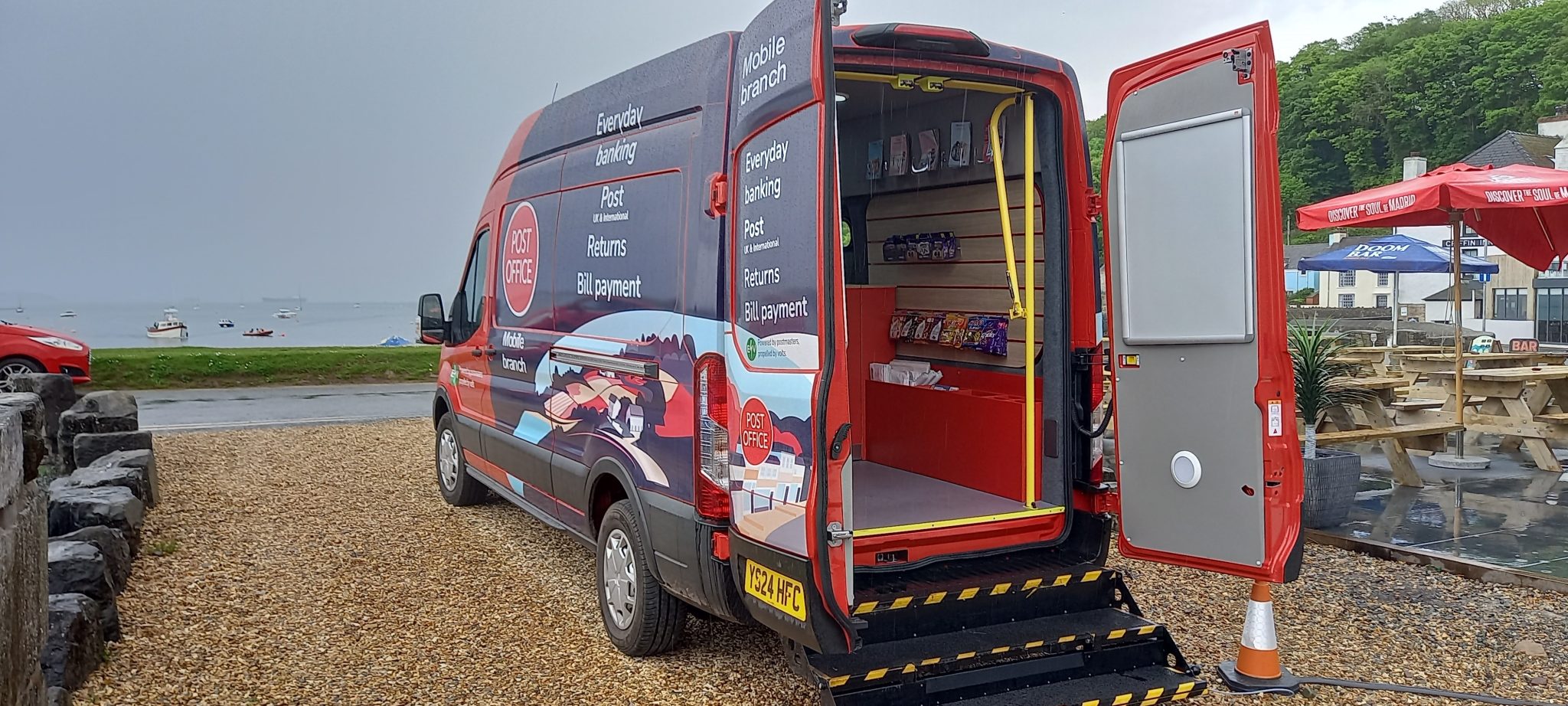 First electric mobile post office tested in Pembrokeshire – The ...