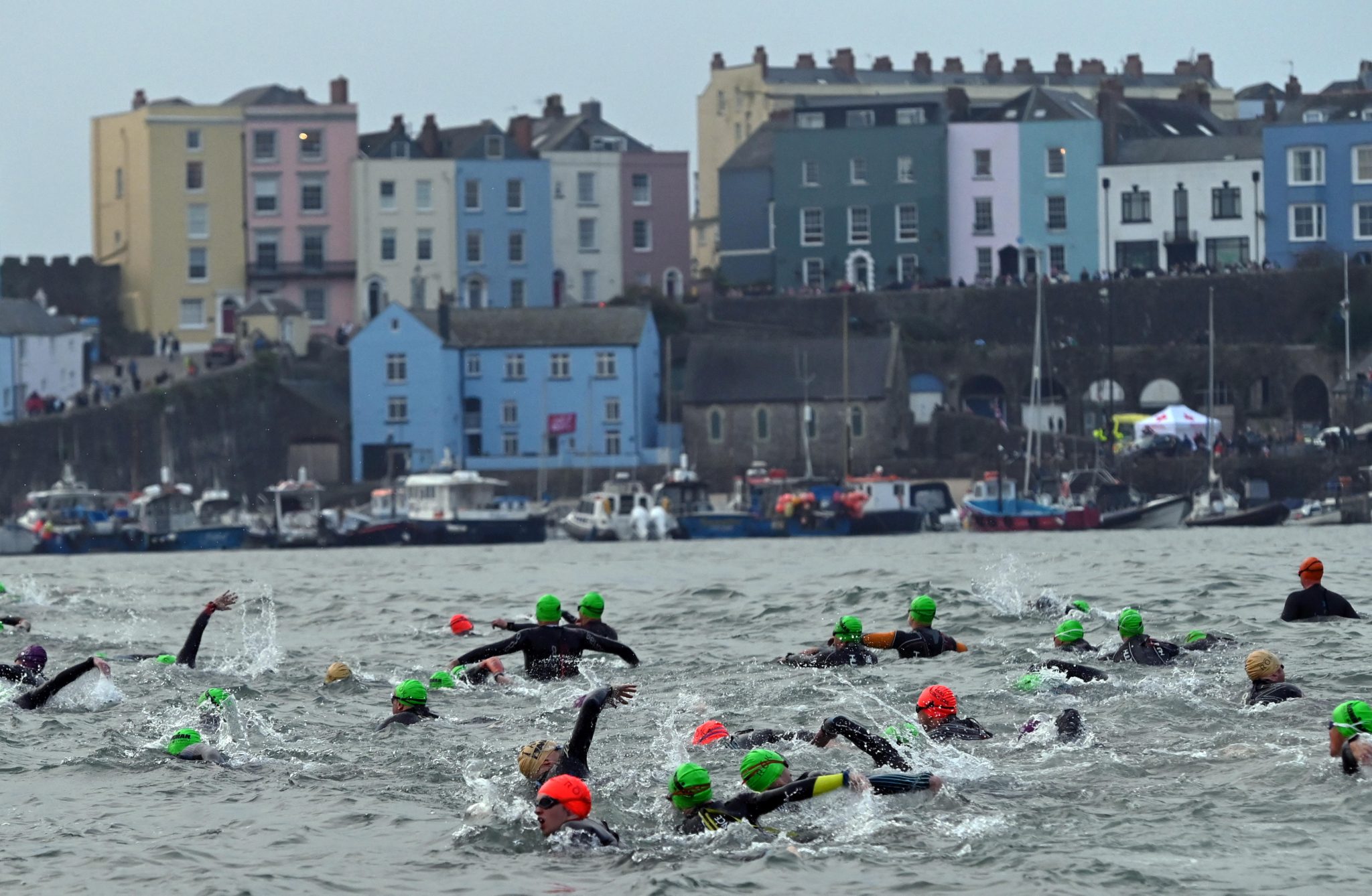 Ironman Wales 2024 kicks off in Tenby with grueling swimming challenge ...
