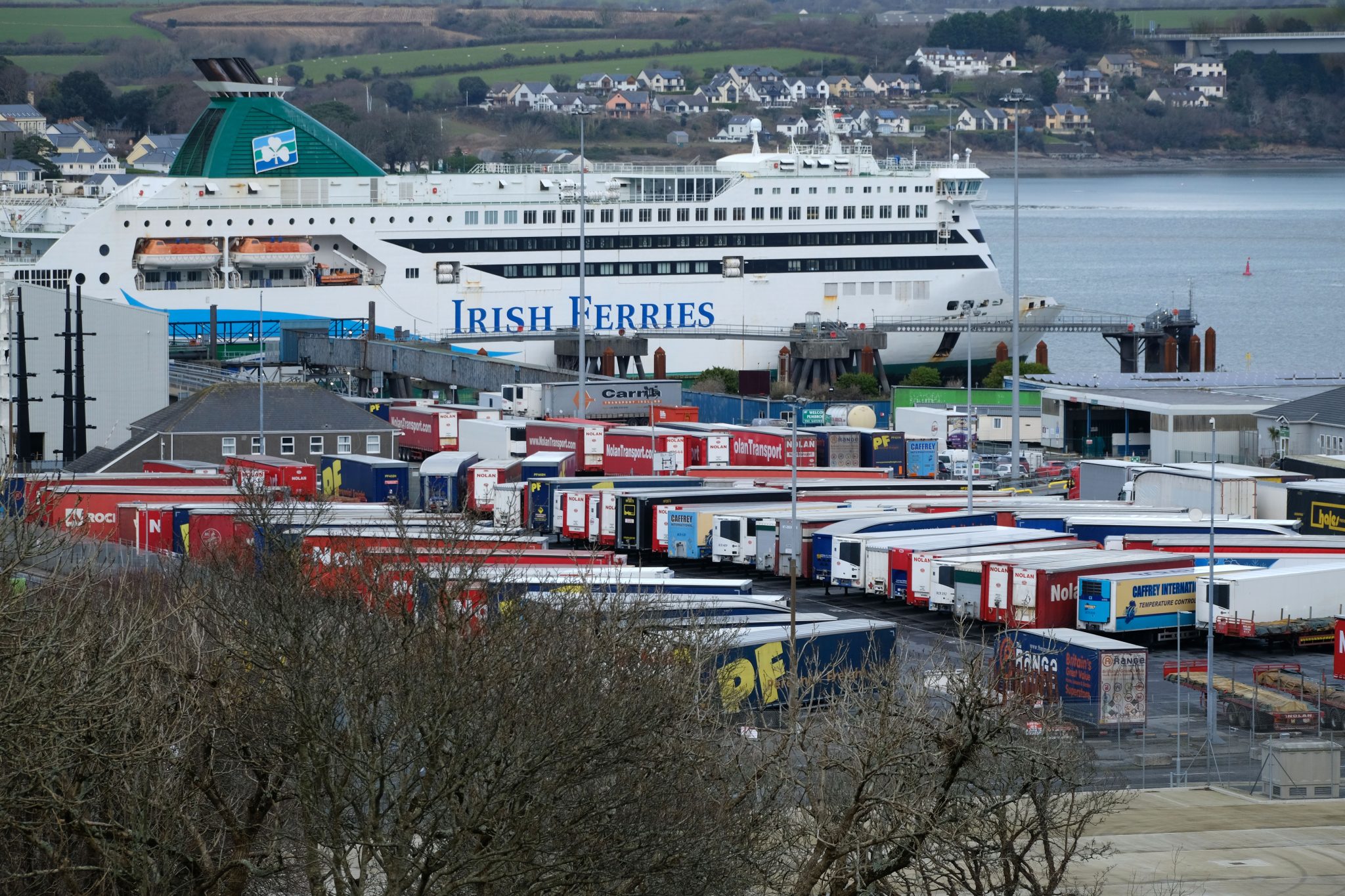 Ferry traffic surges at Pembroke Dock due to Holyhead closure – The ...