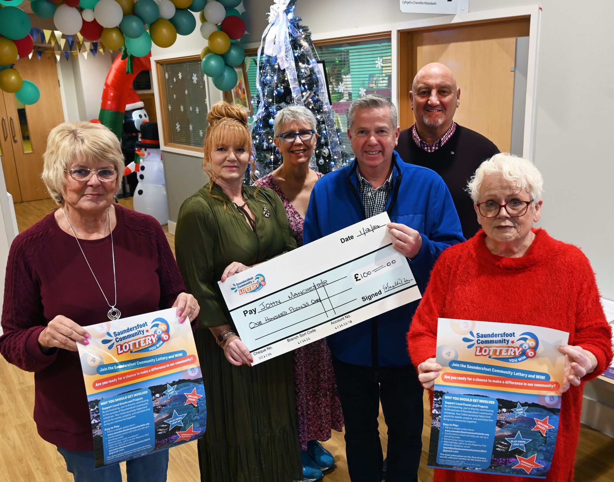 Saundersfoot Community Lottery – December winner announced – The ...