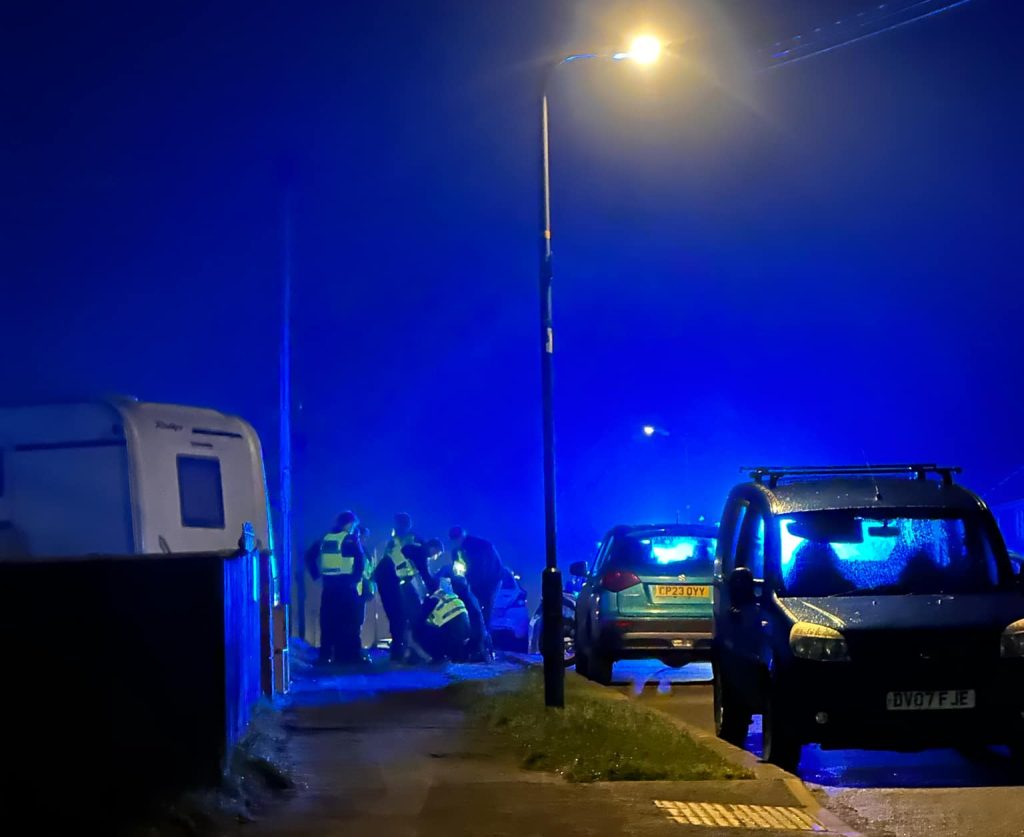 Man ‘covered in blue paint’ tasered and arrested in Milford Haven – The ...
