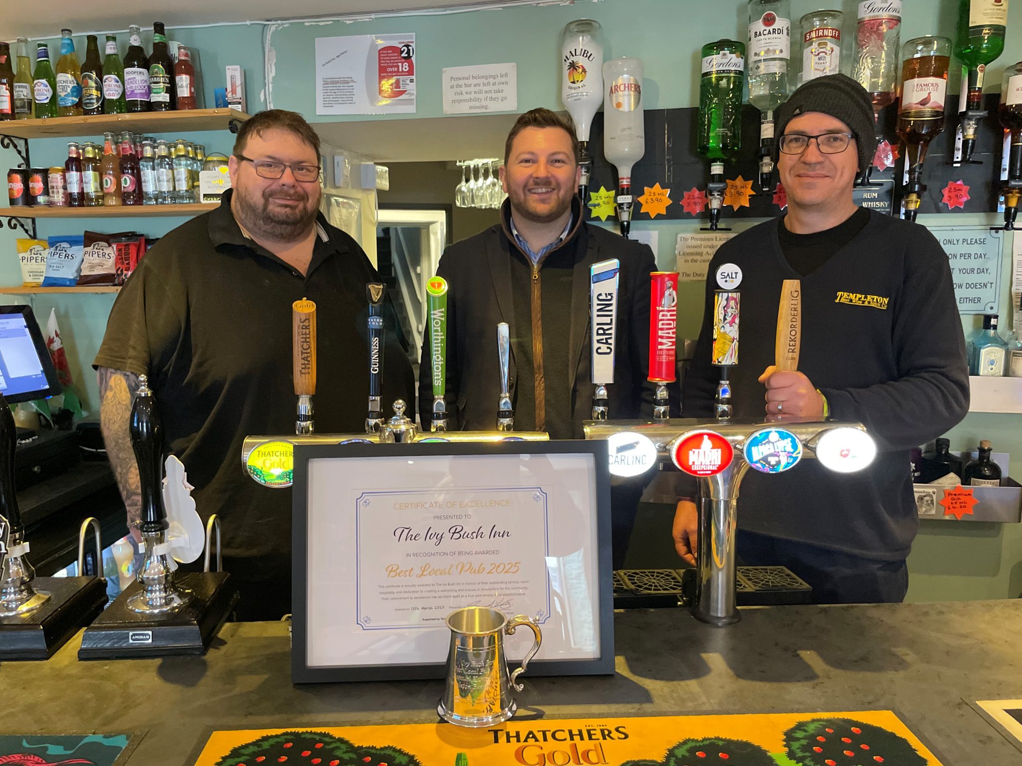 The Ivy Bush Inn crowned best local pub in Samuel Kurtz MS competition ...