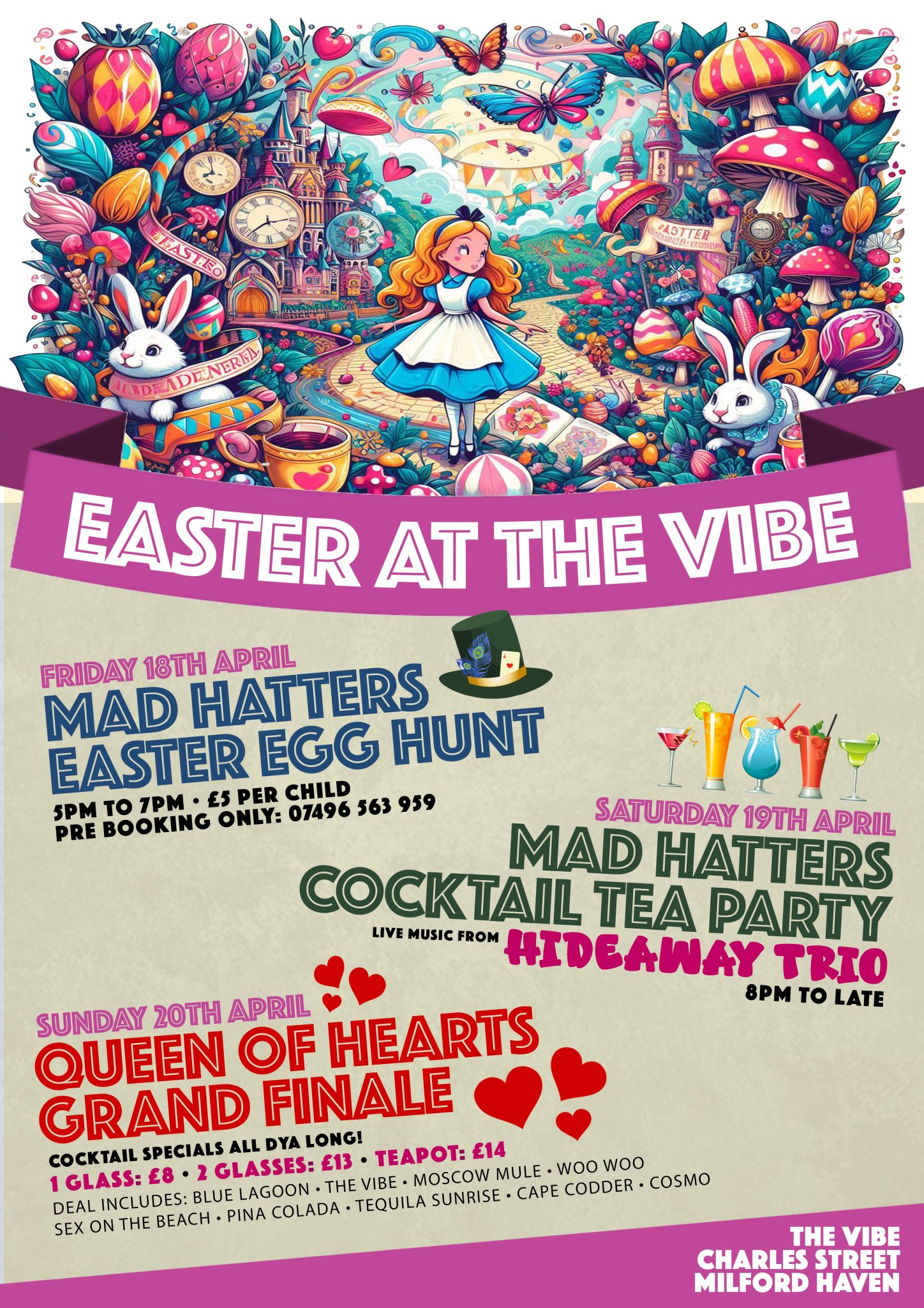 Mad Hatter magic planned for Milford Haven this Easter at the Vibe ...