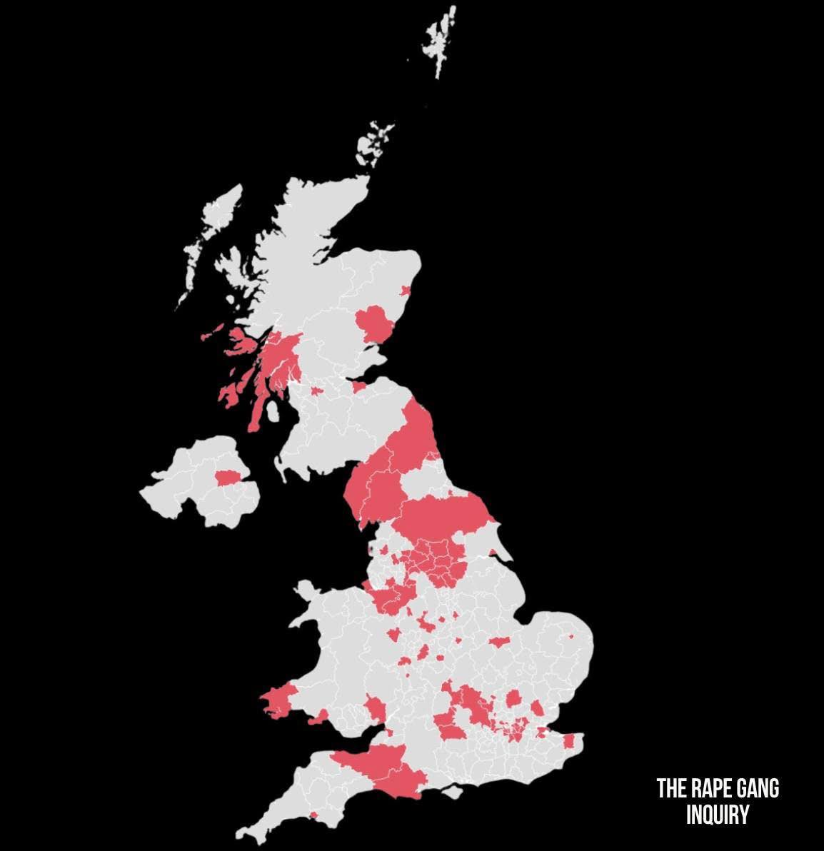 Council distances itself from controversial grooming gangs abuse map ...