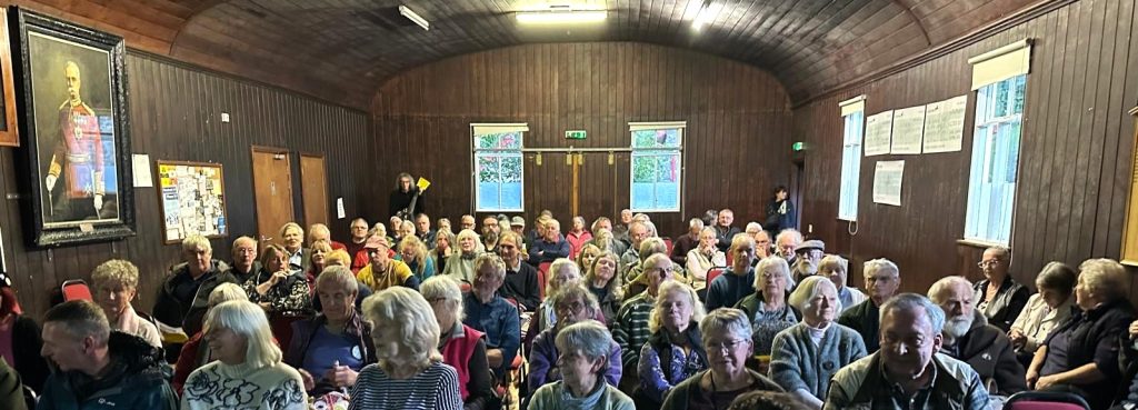 Carmarthenshire residents call for united front against energy parks ...