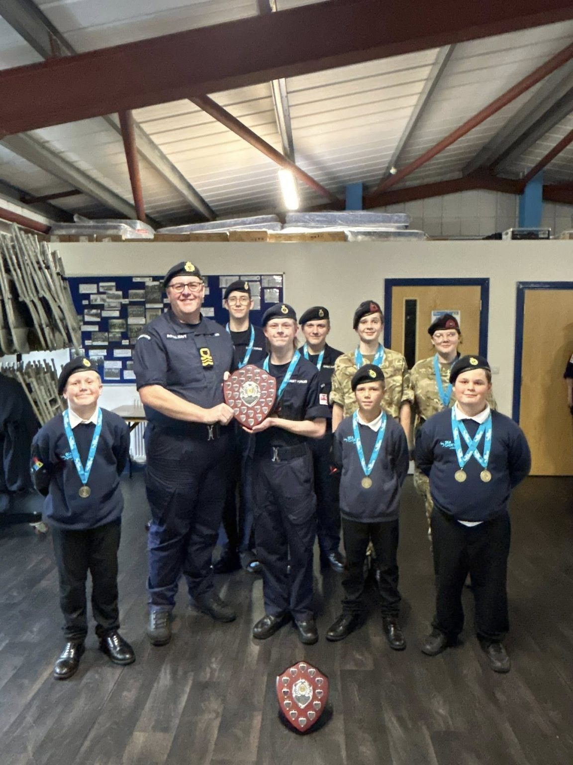 Milford Haven cadets take top honours at district shooting competition ...