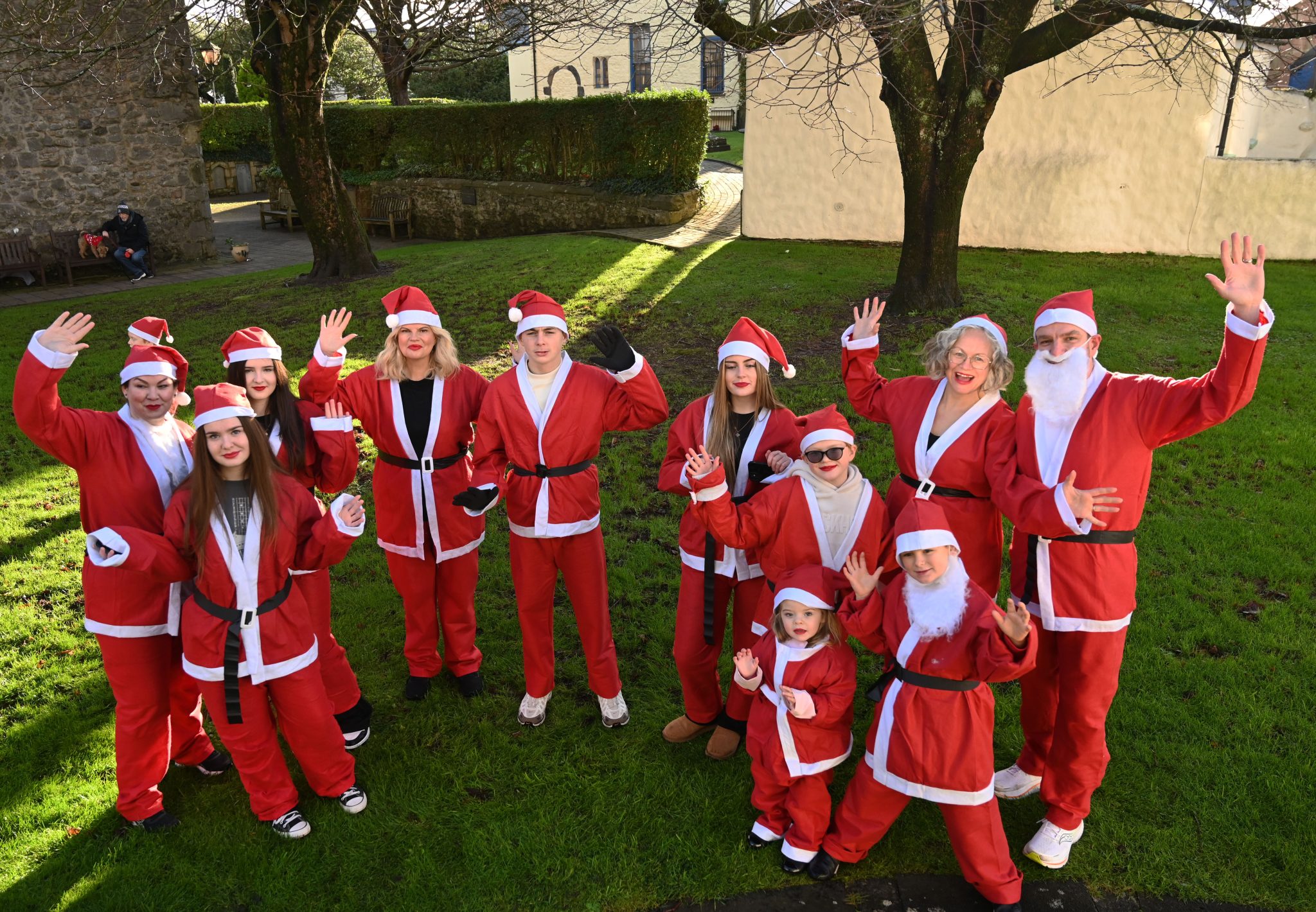 Tenby packed as Santa Run and lights switch-on launch festive season ...