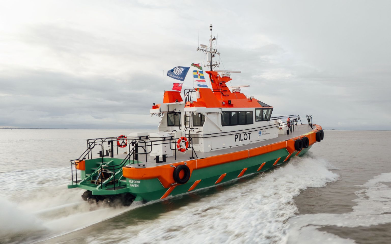 New Milford Haven pilot vessel successfully launched in the Netherlands ...