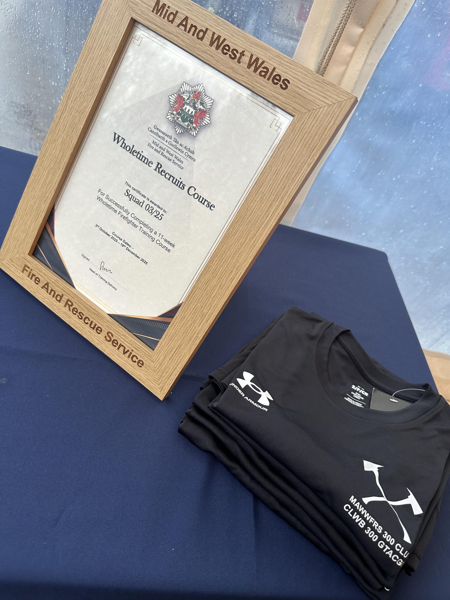 Mid and West Wales Fire and Rescue Service celebrates new Wholetime ...