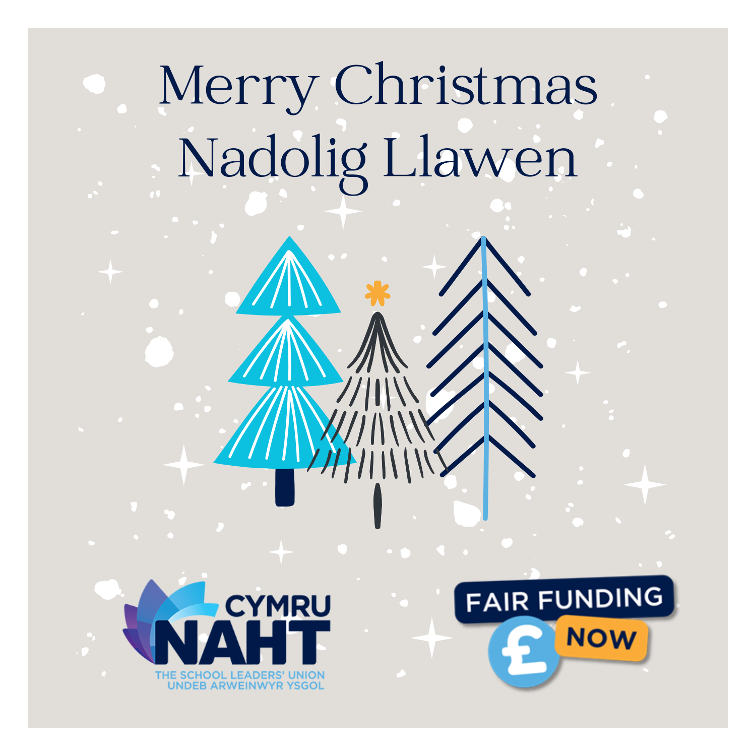 School leaders deliver Christmas cards to Senedd calling for fair ...