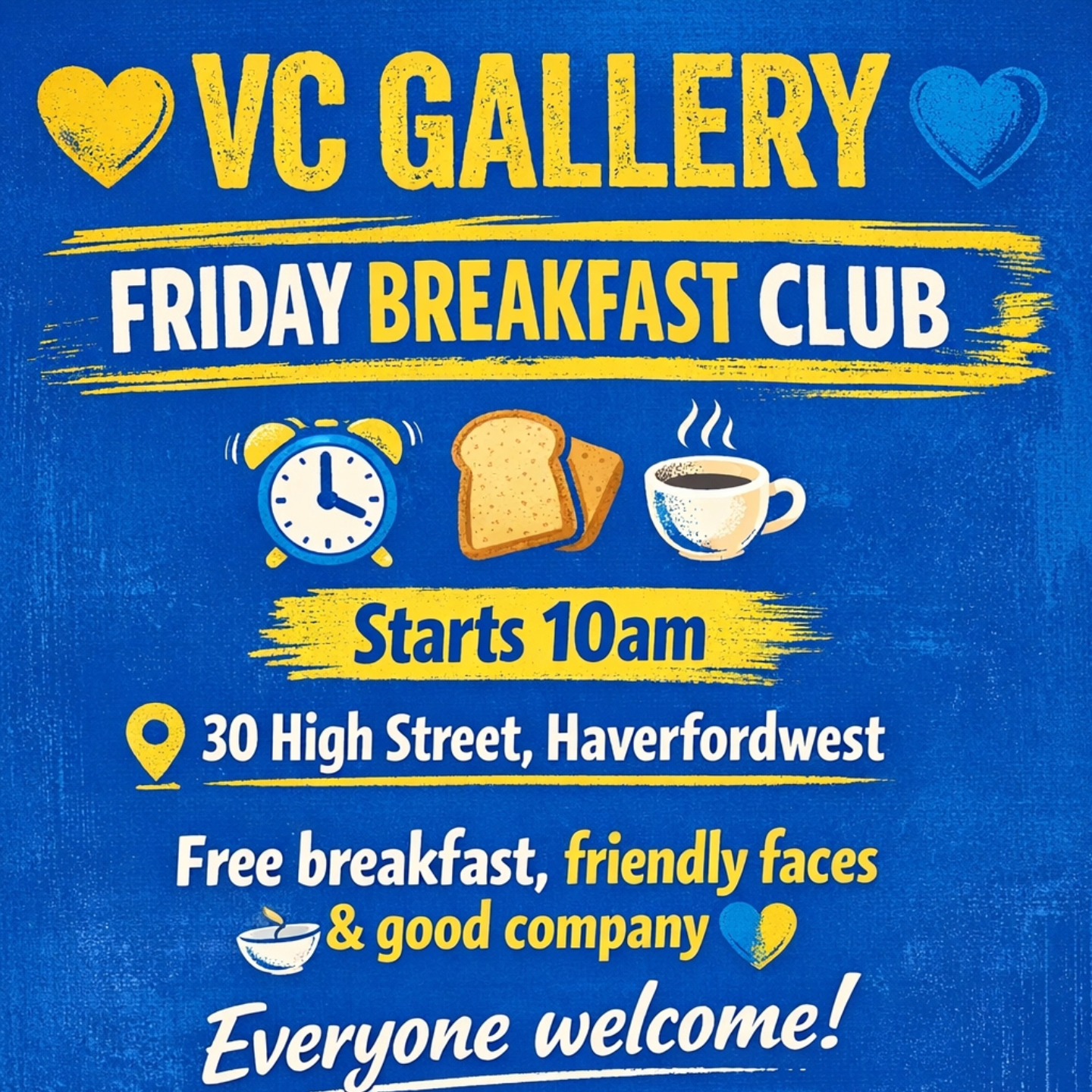 VC Gallery breakfast club brings ‘super cool vibes’ to Haverfordwest ...