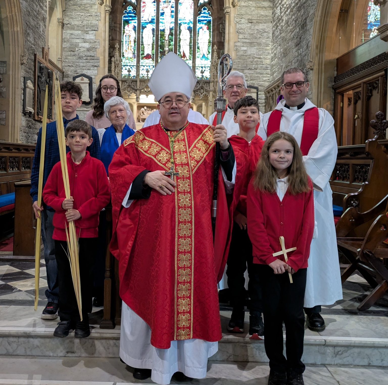 Bishop returns to Llanelli for Palm Sunday celebrations – The ...