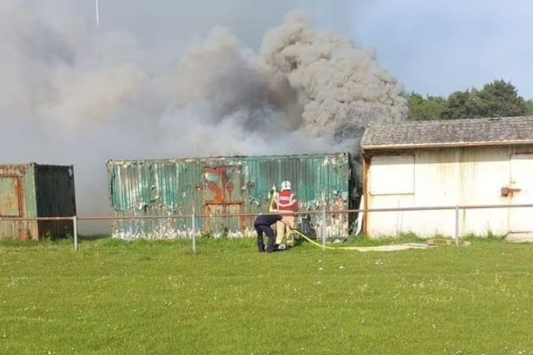 Boy, 13, arrested after child seriously injured in rugby club fire ...
