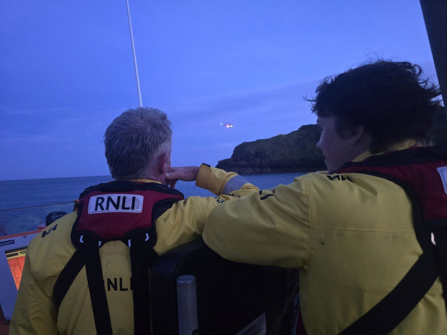 Tenby lifeboat launched after man cut off by tide at Freshwater East ...